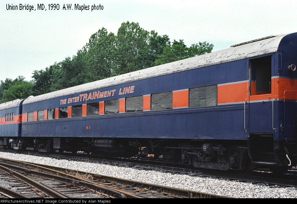 Coach 83, originally DL&W car. June 1990